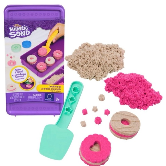 Kinetic | Toys | Kinetic Sand Cookie Box Set Purple | Poshmark